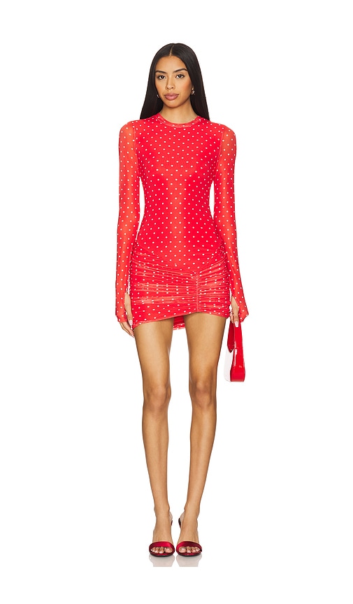 AFRM AFRM x REVOLVE Mirza Polka Dot Mesh Dress